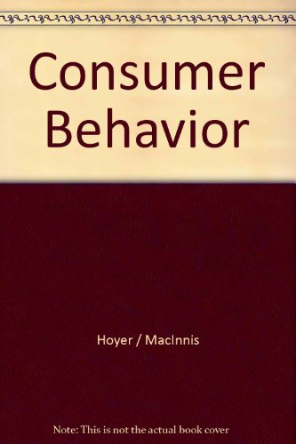 Consumer Behavior : Hoyer / MacInnis: Amazon.de: Bücher
