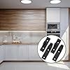 Amazon.com: 12 Set Black False Front Cabinet Clips Adjustable l Bracket ...