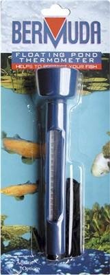 Bermuda Floating Fish Pond Thermometer : Amazon.co.uk: Garden