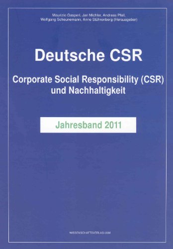 Deutsche CSR: Corporate Social Responsibility (CSR) und Nachhaltigkeit ...