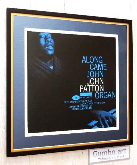 Amazon.co.jp: ジョン パットン/ジャズ アート/レコジャケ ポスター 額装/John Patton/Along Came ...