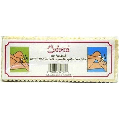 Amazon.com : Colora Cotton Muslin Strips (6.5Inch X 2.5Inch) 100 Count ...