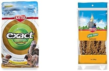 Amazon.com : Kaytee Exact Hand Feeding High Fat Formula Pet Bird Baby ...