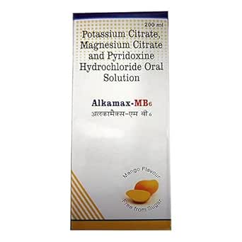 Alkamax-Mb 6 S/F Mango Flav - Bottle of 200ml Oral Solution : Amazon.in ...