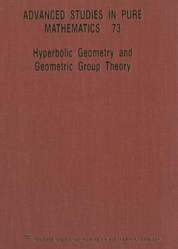 Hyperbolic Geometry And Geometric Group Theory : Ohshika, Ken'ichi, Fujiwara, Koji, Kojima ...