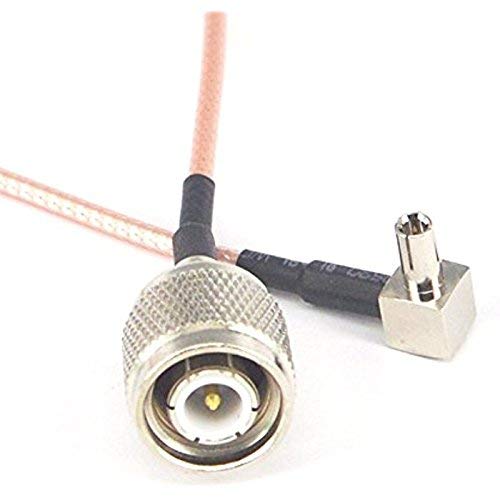 Amazon.com: RF Coaxial TNC Male to TS9 Male Right Angle Connector USB ...