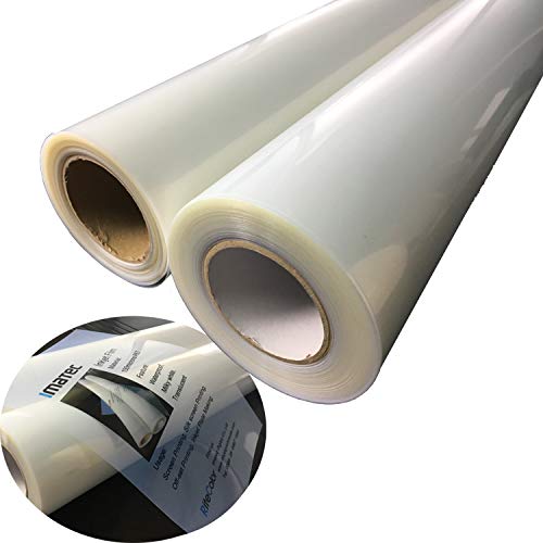 44"x100ft. roll Screen Printing Film Waterproof Inkjet Transparent Film ...