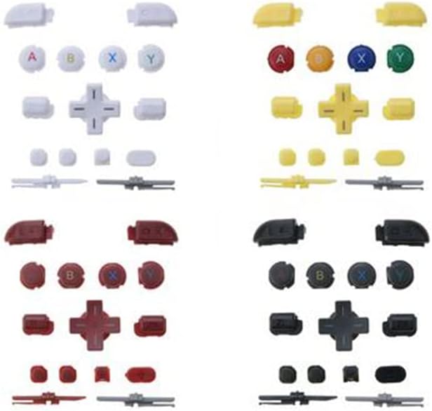 Amazon.com: 15 in 1 Full Set ABXY Button LR ZL ZR Home Buttons for New ...