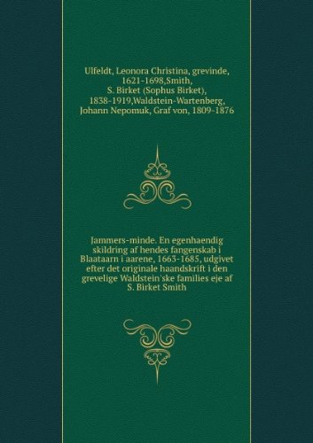 Amazon.com: Jammers-minde. En egenhaendig skildring af hendes ...