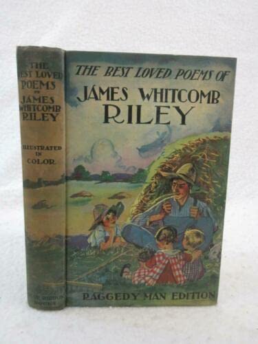 Rare James Whitcomb Riley THE BEST LOVED POEMS 1920 Blue Ribbon Books ...