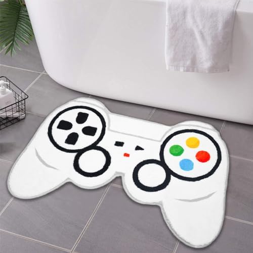 Amazon.com: Gaming Bath Mat, Gamer Bath Rugs Non-Slip Absorbent ...