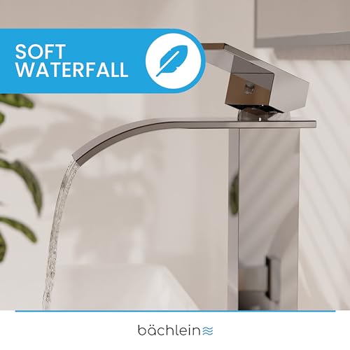 Bchlein High Tap for The Bathroom in Waterfall Design, Extra High ...