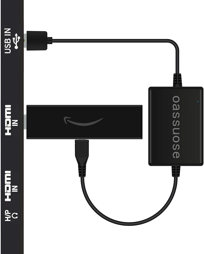 Amazon.com: YEZriler Ethernet Adapter for Fire TV Stick, Micro USB to ...