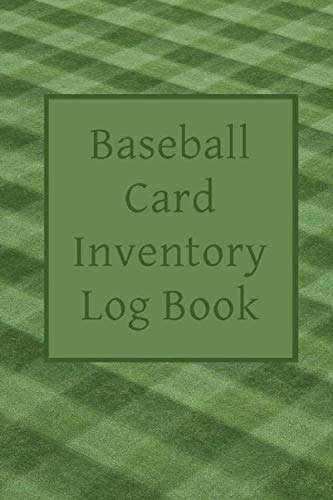 Baseball Card Inventory Log Book: A Sports Card Collector's Log for ...