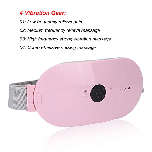 Period Cramp Heat Belt, Portable Cordless Heating Pad, Electric Waist ...