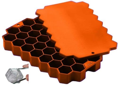 Buy DHONI Hexagonal Shape Ice Cube Tray,Silicone Flexible Ice Cube ...