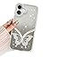 Amazon.com: BITOBE Designed for iPhone 12 Pro Max, Cute 3D Butterfly Case Slim Plating Glitter ...