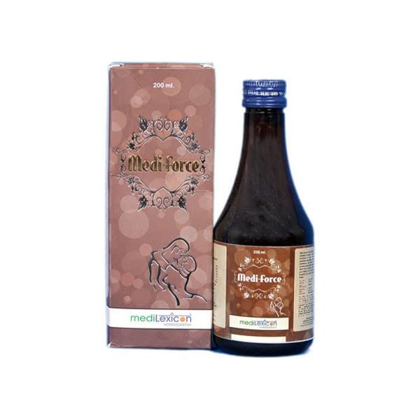 Buy MEDI FORCE SYRUP 200 ML MEDILEXIC Online at Low Prices in India ...