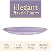 Amazon.com: PLASTICPRO 64 Pack Elegant Disposable Plastic Plates Combo ...