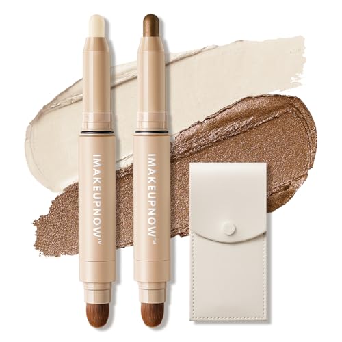 Cream Waterproof Eyeshadow Stick Set Shimmer Matte Eye Shadow Sticks ...