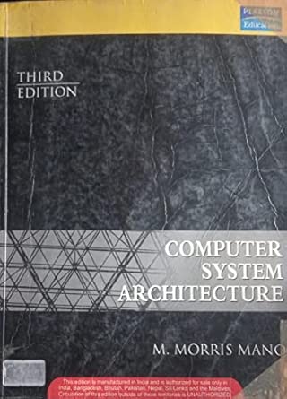 Amazon.in: Buy Computer System Architecture by M. Morris Mano Second ...