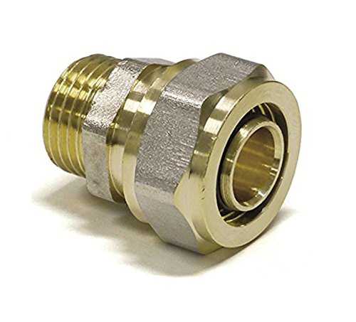Straight Connector 16mm – 1/2″ Male – Compression Fit, Fittings Type ...