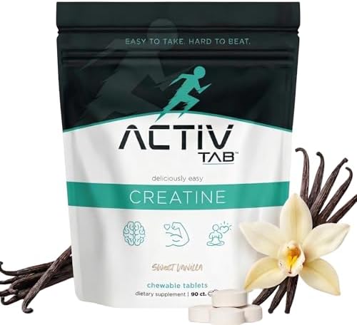 Amazon.com: ActivTab Creatine Chews | 5g Creatine Monohydrate per ...