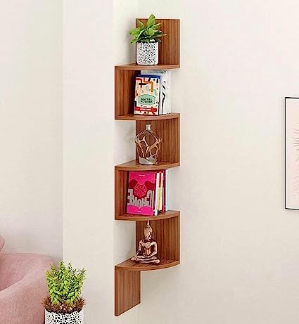 FINE Craft Wall Shelves | Corner Hanging Shelf for Living Room Stylish ...