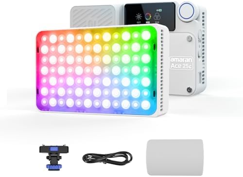 Amazon.com : amaran Ace 25c Video Light,25w RGB Portable Light for ...