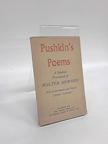 Pushkin's poems;: Pushkin, Aleksandr Sergeevich: Amazon.com: Books