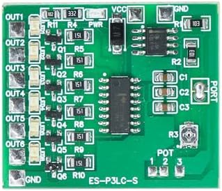 Electronic Spices 6 channel LED chaser with adjustable speed (39mm x ...
