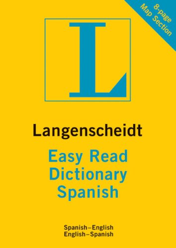 Easy Read Dictionary Spanish (English and Spanish Edition ...
