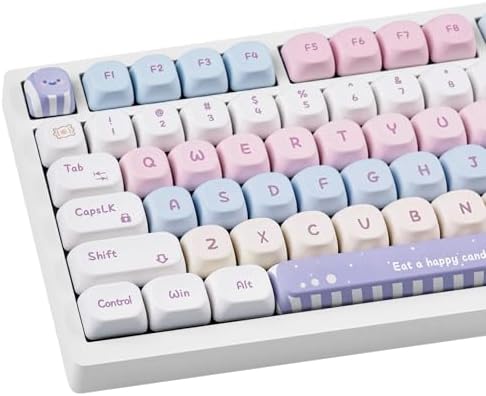 Amazon.com: COOMICKEY PBT Keycaps 130 Keys Dye-Sublimation Key Cap MOA ...