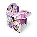 Amazon.com: Delta Children Chair Desk With Storage Bin, Disney Minnie ...