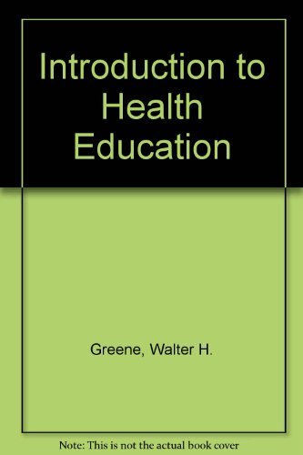 Introduction to Health Education: 9780023466007: Medicine & Health ...