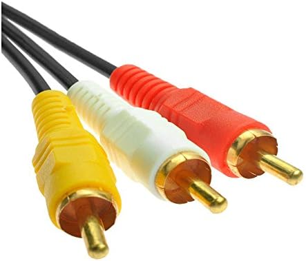 Amazon.com: RocketBus RCA Audio Video A/V Composite Red White Yellow ...