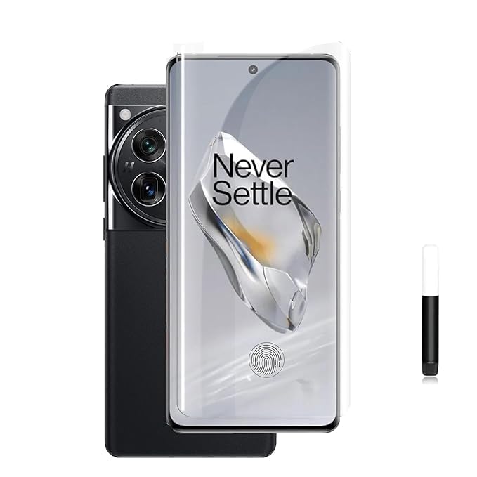 HSC Traders Premium Tempered Glass Design for OnePlus 12 5G Advanced ...