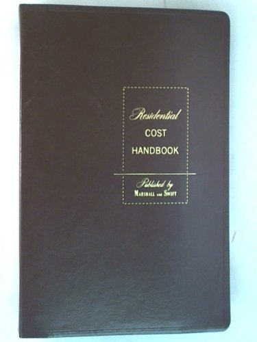 Residential Cost Handbook: Marshall & Swift (Firm): Amazon.com: Books