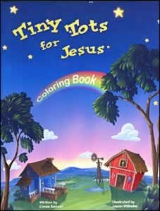 Tiny Tots for Jesus Coloring Book: Cinda Sanner: Amazon.com: Books