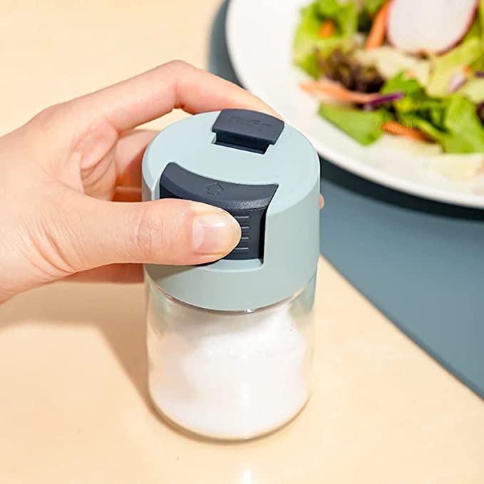 Buy ULTRONEX Measuring Salt and Pepper Shakers, Metering Salt Control ...