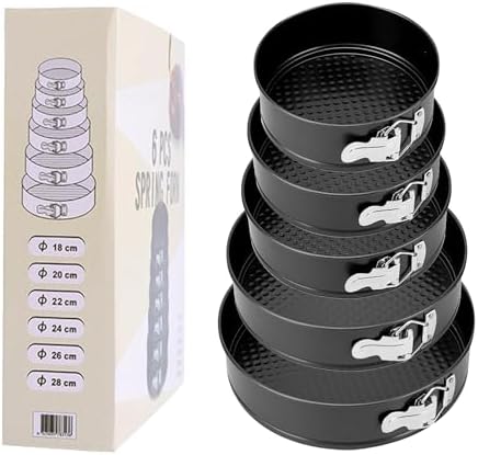 Amazon.com: Wilton Springform Cake Pan Set, 3-Piece, 3 Pc, Gray ...