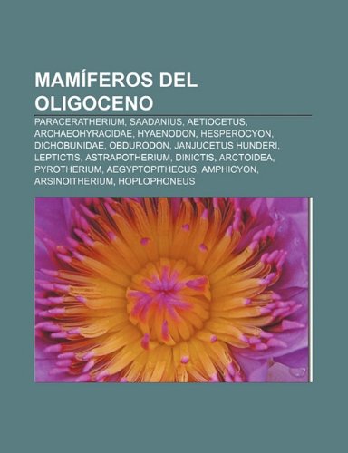 Mamíferos del Oligoceno: Paraceratherium, Saadanius, Aetiocetus ...