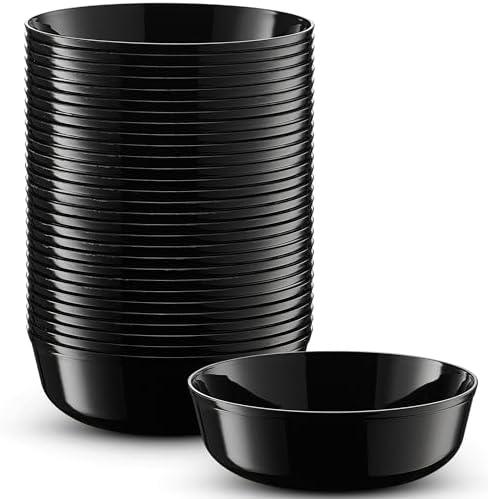 Amazon.com: BloominGoods Disposable Plastic Dessert Bowls, 50-Pack 6 Oz ...