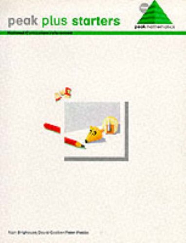 Amazon | Peak Plus Starters (New Peak Mathematics) | Brighouse, Alan ...