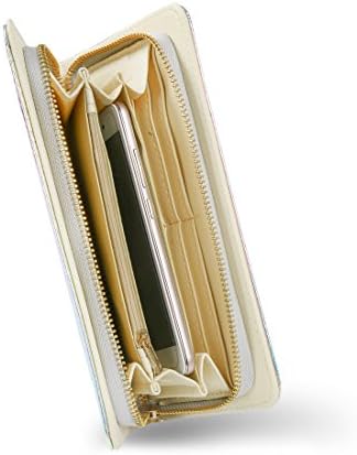 Amazon.com: Holographic Wallet Clutch - Iridescent Purse Long Wallet ...