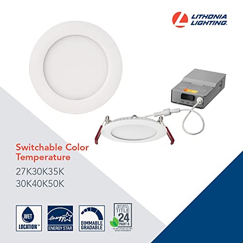 Snapklik.com : Lithonia Lighting WF6 30K40K50K 90CRI MW M6 LED Color ...