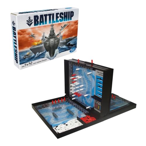 Hasbro Gaming Battleship Board Game, Classic Strategy Play for Kids and ...