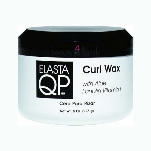 Amazon.com : Elasta Qp Curl Wax with Aloe and Lanolin : Hair Styling ...