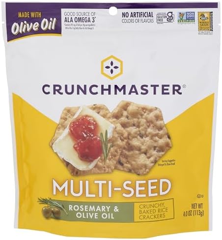 Amazon.com: Crunchmaster Multi-Seed Crackers, Ultimate Everything, 4 Ounce