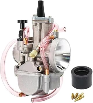 ZSDTRP 2T 4T Universal Motorcycle PWK Carburetor 21 24 26 28 30 32 34mm With Power Jet For ...